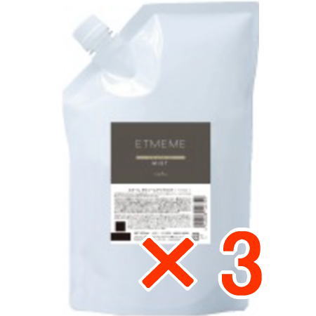 送料無料 ナプラ ／ エミーム ボリュームアップ ミスト 400ml リフィル 3個