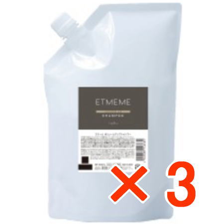 送料無料 ナプラ ／ エミーム ボリュームアップ シャンプー 500ml リフィル 3個