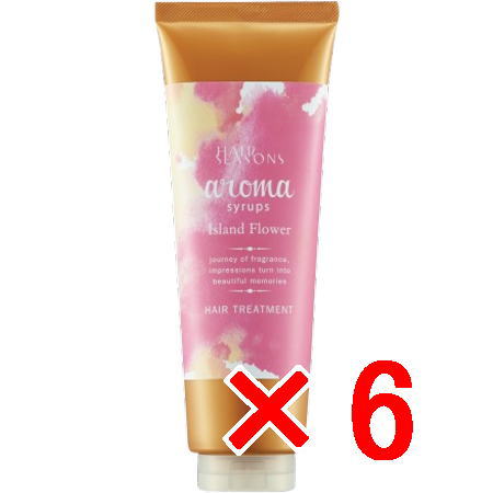 送料無料 デミコスメティックス ／ ヘアシーズンズ アロマシロップス ヘアトリートメント アイランドフラワー 240g 6個