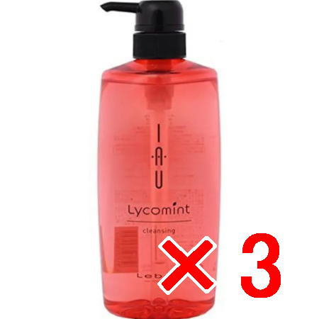 送料無料 ルベル ／ イオリコミント クレンジング 600mL 3個 ?シャンプー