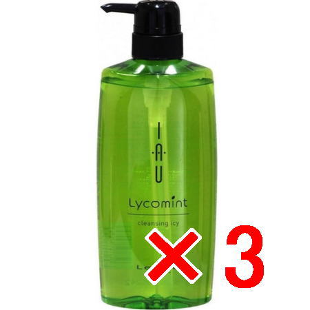 送料無料 ルベル ／ イオリコミント クレンジング icy 600mL 3個 ?シャンプー