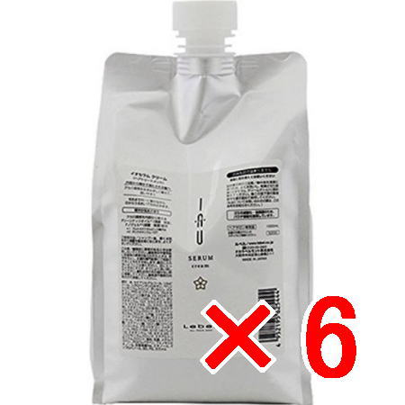 送料無料 ルベル ／ イオセラム クリーム 1000mL 6個 ?ヘアトリートメント