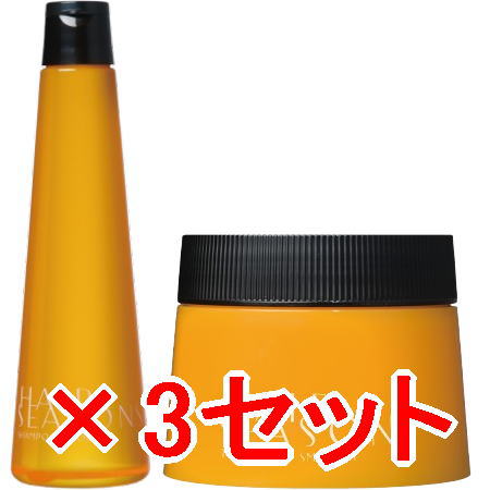 送料無料 デミコスメティックス ／ ヘアシーズンズ シャンプー スムース 250ml ＆トリートメント スムース 250g?3セット