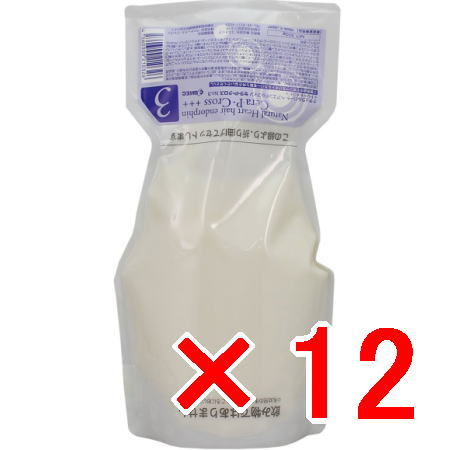 送料無料 コスメック ／ セラPクロス No.3?トリートメント 500g 12個