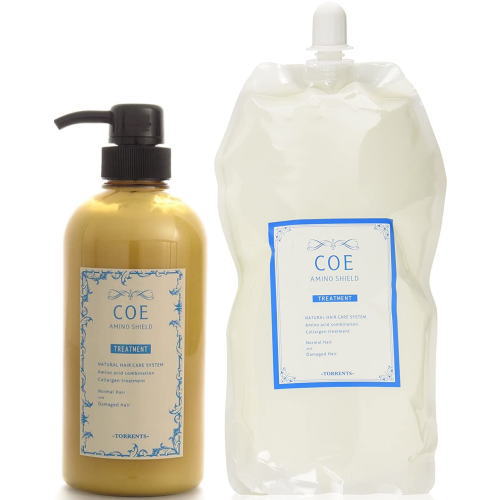 【正規品販売商品】トレンツ  アミノシールド  COE 500ml ＆ 1000ml リフィル セット コラーゲン トリートメント