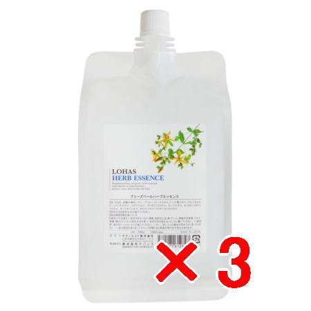 ★【送料無料】 テクノエイト ／ ロハスハーブエッセンス 1000ml 【3個セット】