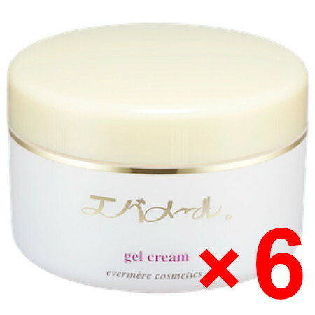 送料無料 エバメール ゲルクリーム S 180g 6個