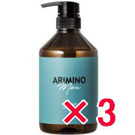 送料無料 国内正規品 ／ アリミノ arimino ／ スカルプケア シャンプー 680ml 3個 [ アリミノ メン ]