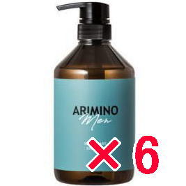 送料無料 国内正規品 ／ アリミノ arimino ／ スカルプケア シャンプー 680ml 6個 [ アリミノ メン ]