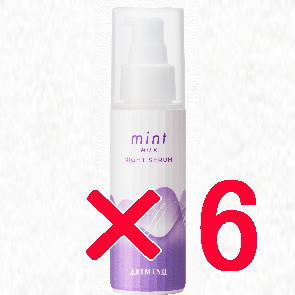 アリミノ ／  ミント ミルク ナイトセラム 80g 6個セット / 洗い流さないトリートメント ホワイトラベンダーの香り