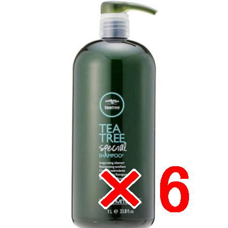 送料無料 ポールミッチェル／ティーツリー スペシャルシャンプー 1000mL 6個 [ 国内正規品 ]