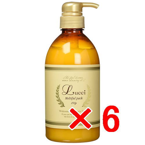 送料無料 ミアンビューティー ／ ルッチ　メルティフルパック 590g 6個セット ／ ヘア トリートメント