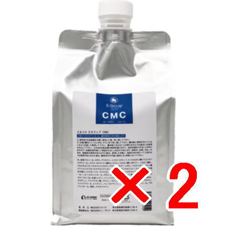 送料無料 エルコス ELLCOS ／ Eセラップ CMC 1000mL 2個 ／