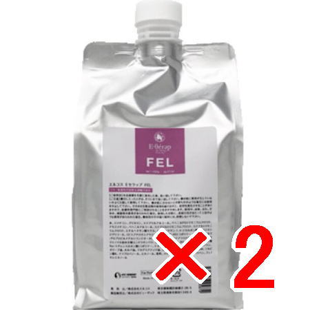 送料無料 エルコス ELLCOS ／ Eセラップ FEL 1000mL 2個