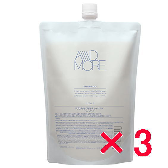 フィヨーレ FIOLE / アドモア シャンプー 800mL(リフィル) 3個セット シャンプー