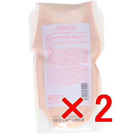 送料無料 フィヨーレ FIOLE ／ アドモア トリートメントクリーム1st 550g リフィル 2個 ?ヘアトリートメント