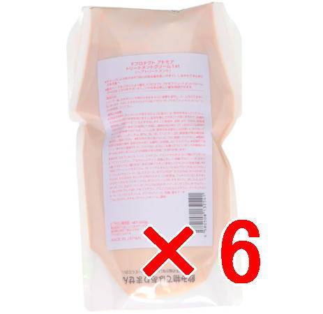 送料無料 フィヨーレ FIOLE ／ アドモア トリートメントクリーム1st 550g リフィル 6個 ?ヘアトリートメント