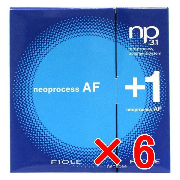 送料無料 フィヨーレ FIOLE ／ np3．1?ネオプロセス?AFトリートメントシステム?1箱4本入り 6個