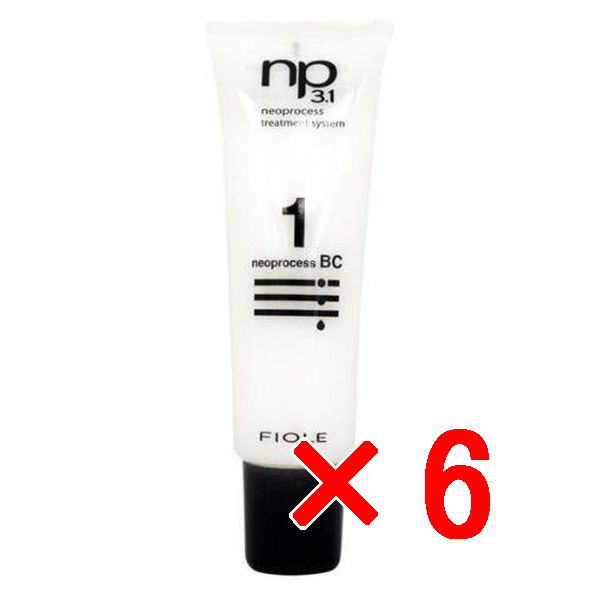 送料無料 フィヨーレ FIOLE ／ np3.1 ネオプロセスAF トリートメントシステム?BC1 130g 6個