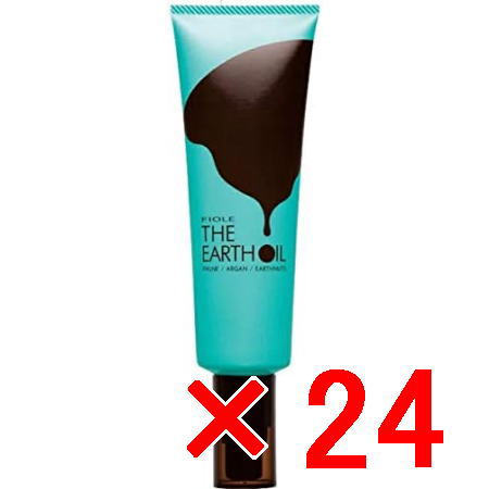 送料無料 フィヨーレ FIOLE ／ アースオイル エッセンス 140g 24個 〈洗い流さないヘアトリートメント〉