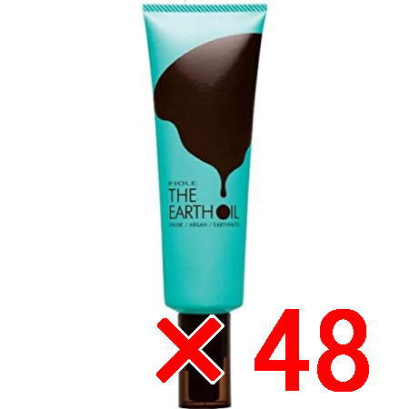 送料無料 フィヨーレ FIOLE ／ アースオイル エッセンス 140g 48個 〈洗い流さないヘアトリートメント〉