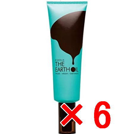 送料無料 フィヨーレ FIOLE ／ アースオイル エッセンス 140g 6個 〈洗い流さないヘアトリートメント〉