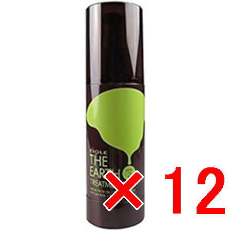 送料無料 フィヨーレ FIOLE ／ ジ アース トリートメントオイル レベル2 100ml 12個 〈洗い流さないヘアトリートメント〉