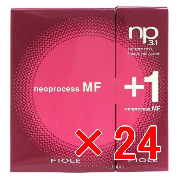 送料無料 フィヨーレ FIOLE ／ np3．1?ネオプロセス?MFトリートメントシステム?1箱4本入り 24個