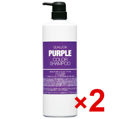送料無料 フィヨーレ FIOLE ／ クオルシア カラーシャンプー パープル 1000ml 2個セット 染毛料