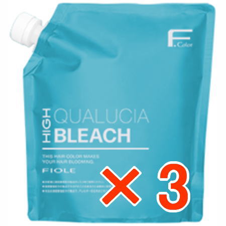 送料無料 フィヨーレ FIOLE ／ クオルシア ハイブリーチ 500g 脱色剤 3個