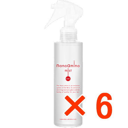 送料無料 ニューウェイジャパン ／ ナノアミノ ミスト 180ml 6個