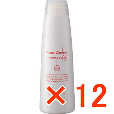 送料無料 ニューウェイジャパン ／ ナノアミノ シャンプー RS 250ml 12個