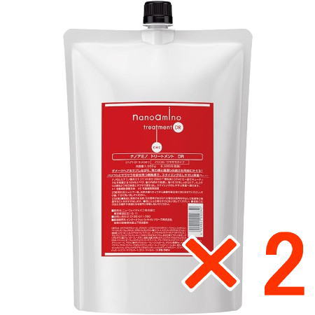 送料無料 ニューウェイジャパン ／ ナノアミノ トリートメント DR 1000g リフィル 2個