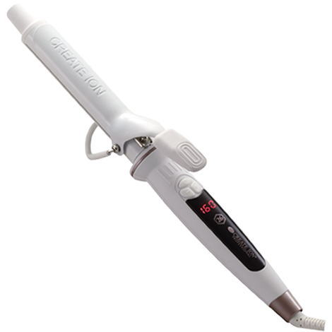 クレイツ CREATEs イオン / エレメアカール 26mm / 髪の水分バランスを整え、美しいツヤを生み出すパーソナルカールアイロン creates-SC-G73308W