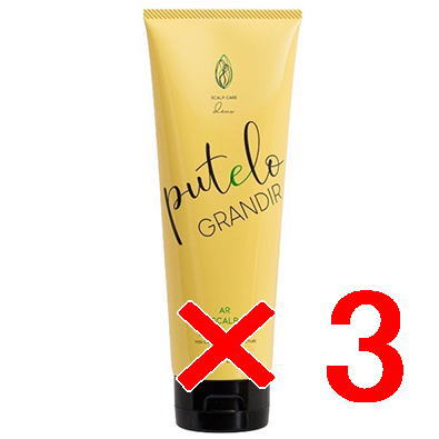 プテロ putelo ／ プテロ AR ヘア ＆ スカルプ パック グランディール 240g【3個セット】／ スカルプ トリートメント ／ 頭皮