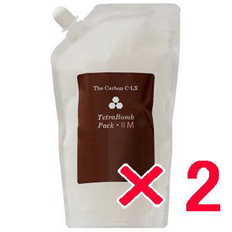 送料無料 コラボプロ／テトラボムシリーズ ／ ザ カーボン C-LX テトラボム パック2 M モイスト 1000g 2個