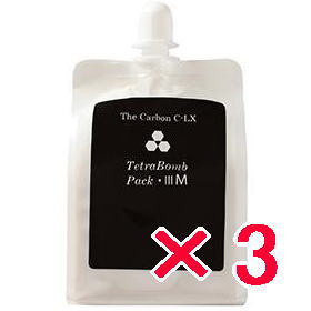 送料無料 コラボプロ／テトラボムシリーズ ／ ザ カーボン C-LX パック3 Ｍ モイスト 400g 3個