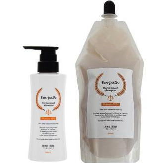 送料無料 コラボプロ／ Em-path Herba シャンプー WN 300ml ＆ 500mlリフィル　セット　Em-path Herba Select Shampoo WN　軽い仕上がりなのに