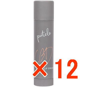 【正規品販売商品】プテロ putelo ／ CBDリップクリーム 4g【24個セット】／ スキンケア ／ 唇のターンオーバーを促し、メイクを落としてもぷるんとした魅
