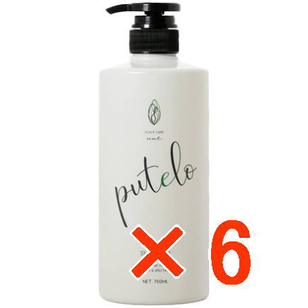 【正規品販売商品】プテロ putelo ／ プテロ AR シャンプー 700mL【6個セット】／ スカルプシャンプー ／ 新鮮な植物エキスをたっぷり配合した生シャ
