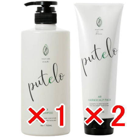 送料無料 正規品販売商品 プテロ putelo ／ プテロ AR シャンプー 700mL ／ スカルプ シャンプー 1個 ＆ ヘア ＆