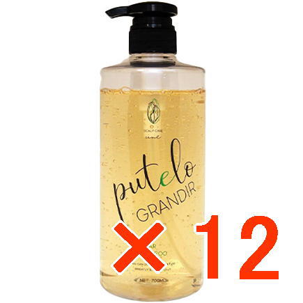 【正規品販売商品】プテロ putelo ／ プテロ AR シャンプー  グランディール 700ml【12個セット】／ スカルプシャンプー ／ フレッシュな植物エキス