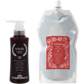 送料無料 コラボプロ／アカデミック スコラ イデアシリーズ ／スコラアカデミックシャンプー 300ml ＆ 800ml リフィル　セット / Schola ACADEMIC SHAMPOO