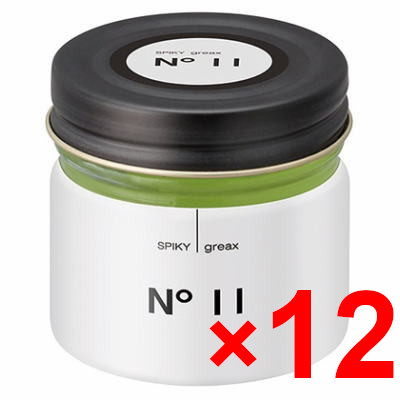 イリヤ コスメティックス / スパイキー グリークス No.11 60g 【12個セット】/ サロン専売品 美容室専売品 グリース ワックス スタイリング