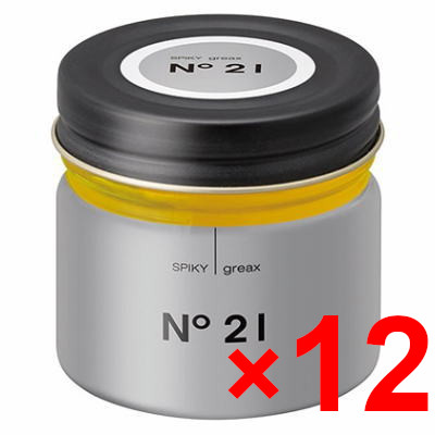 イリヤ コスメティックス / スパイキー グリークス No.21 60g 【12個セット】/ サロン専売品 美容室専売品 グリース ワックス スタイリング