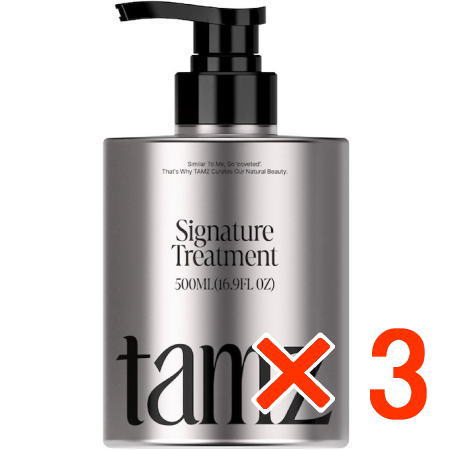 送料無料 タムズ シグネチャー トリートメント 500g 3個 tamz 日本初上陸の韓国コスメブランド