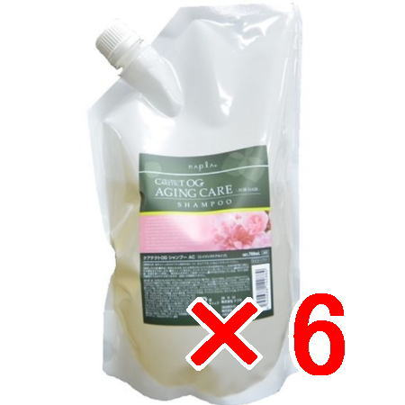 送料無料 ナプラ napra ／ ケアテクトOG シャンプーAC / リフィル 700mL 6個セット ／ ケアテクトOG ヘアケアシリーズ