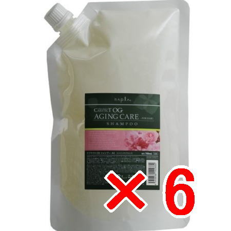 送料無料 ナプラ napra ／ ケアテクトOG シャンプーVC / リフィル 700mL 6個セット ／ ケアテクトOG ヘアケアシリーズ
