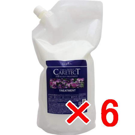 送料無料 ナプラ ／ケアテクト HB スキャルプトリートメント 1200g レフィル? 6個セット