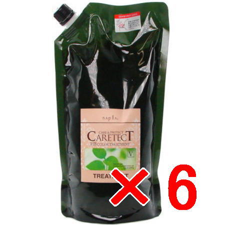 送料無料 ナプラ ／ ケアテクトHBカラートリートメントV 1200g レフィル? 6個セット